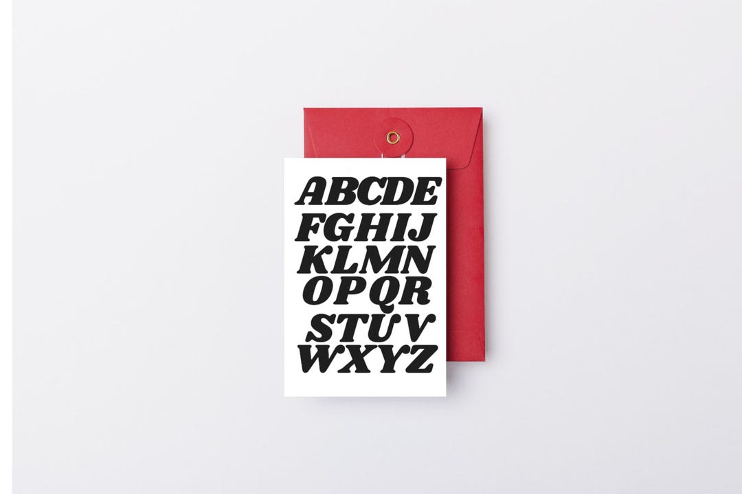 Digital Print ABC Alphabet Poster Set, Nursery Classroom Decor (digital ...
