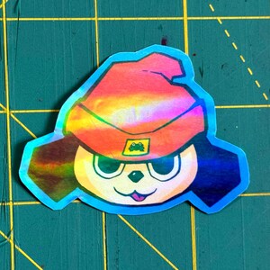 Parappa the Rapper Holographic Sticker - Etsy