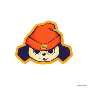 Parappa the Rapper Holographic Sticker - Etsy