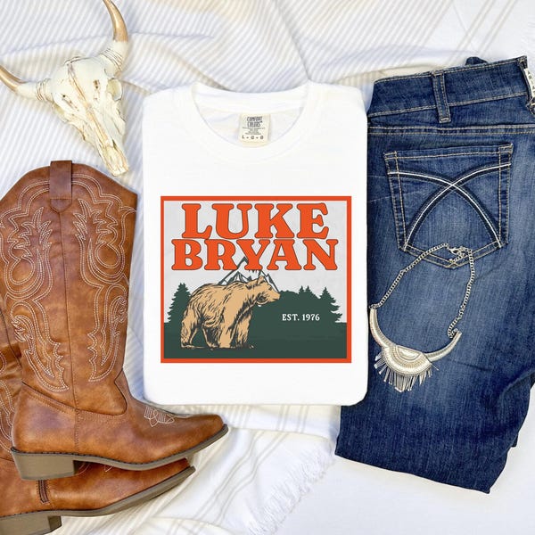 Luke Bryan - Etsy
