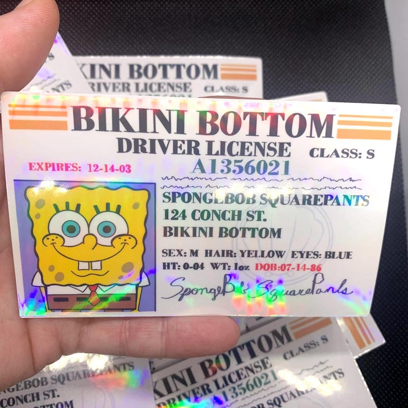 Handmade Spongebob Art - Etsy UK