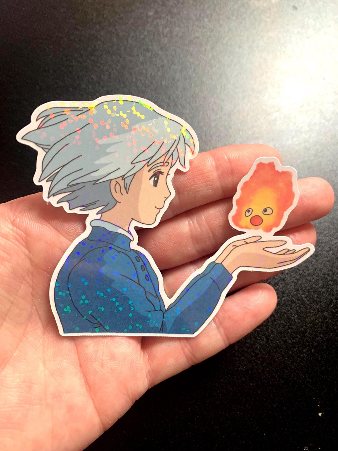 Sophie and Calcifer Sticker - Etsy