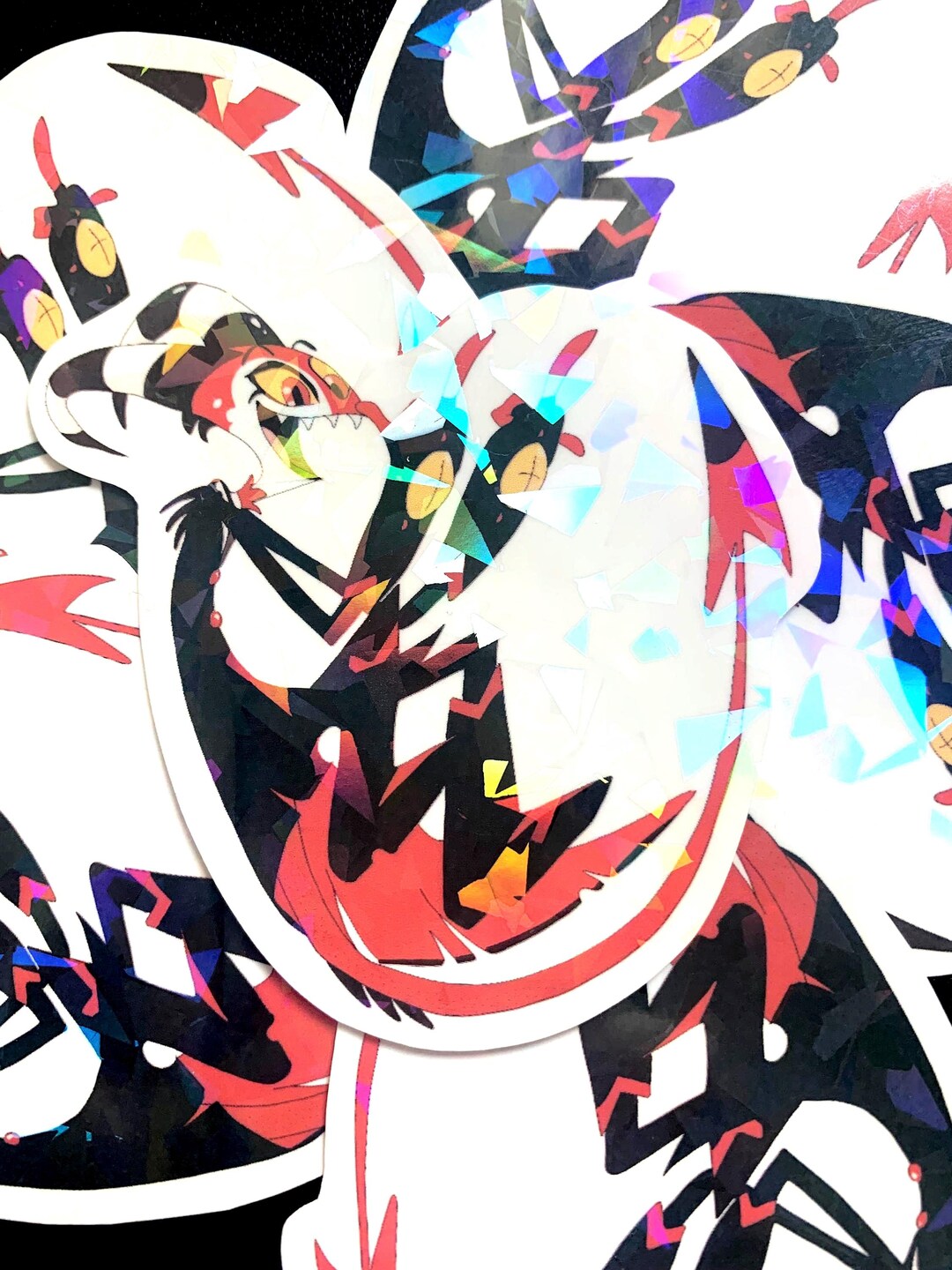 Helluva Boss Blitzo F-you Sticker - Etsy UK