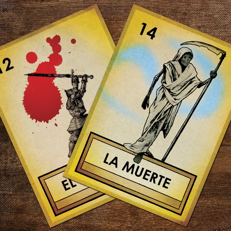 Loteria Cards Part 2 Digital Collage Sheet 2 5x3 5in Printable Cards No