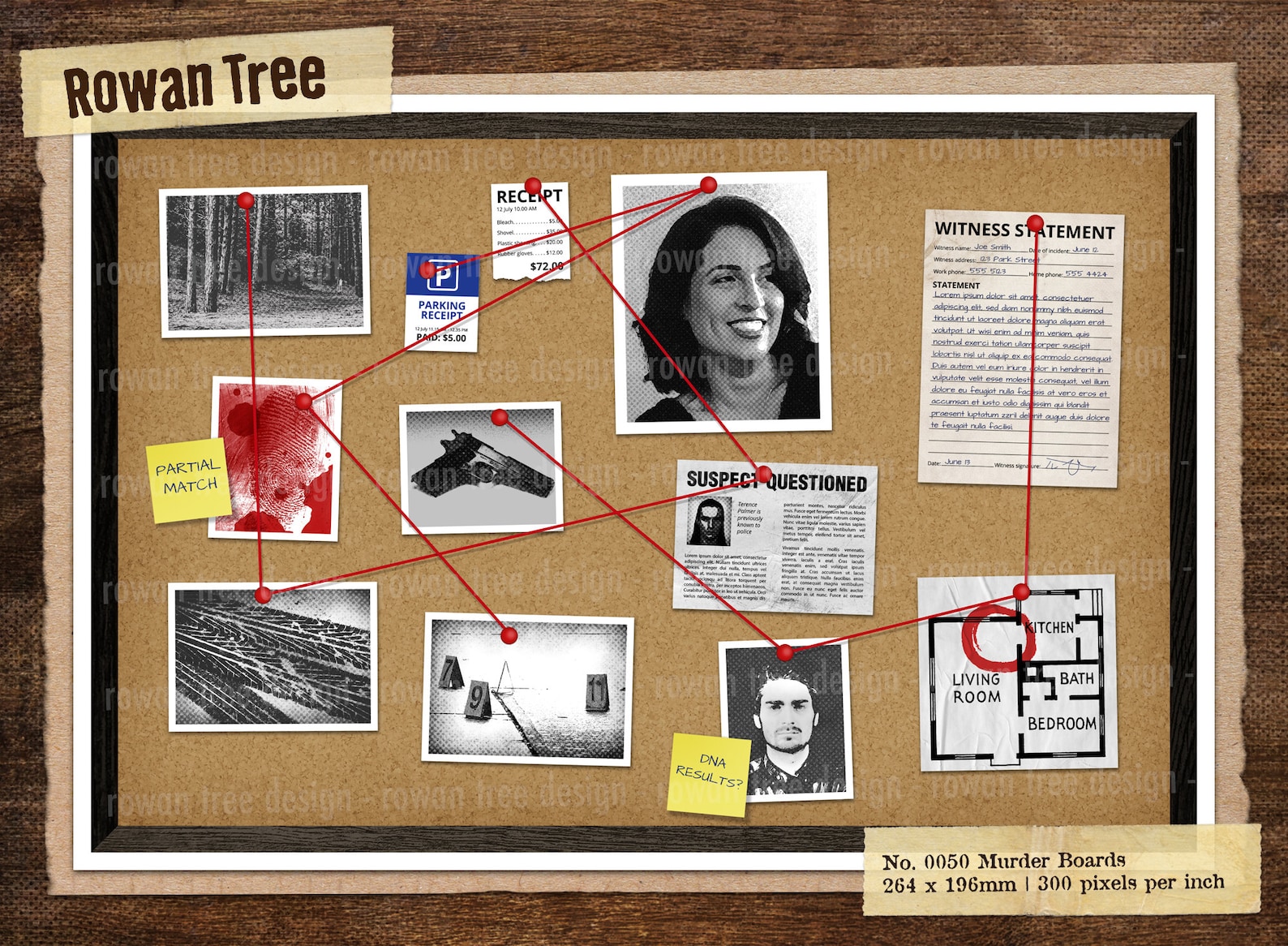 PRINTABLE MURDER BOARDS Collage Sheets True Crime - No. 0050 - Etsy UK