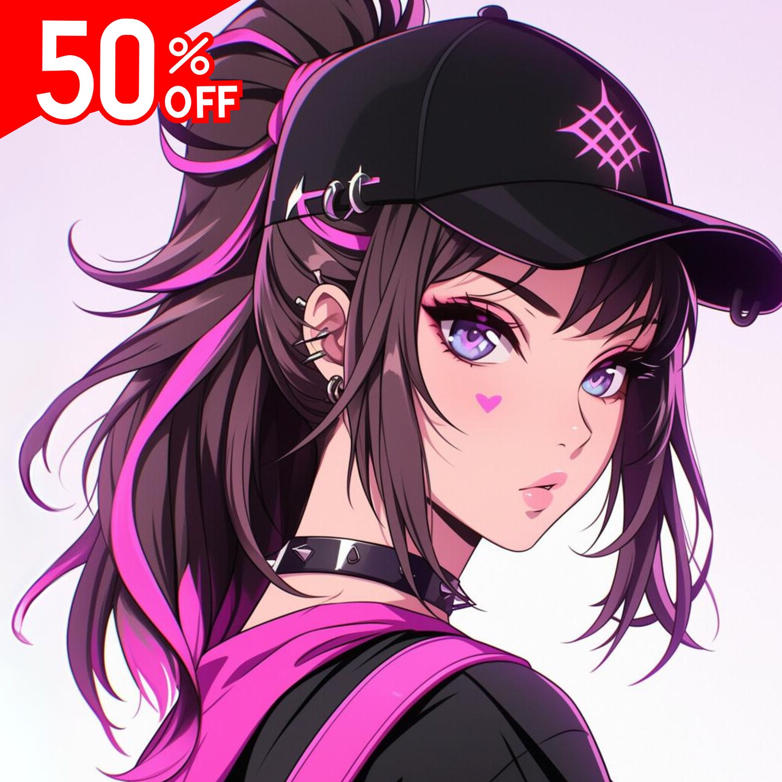 CUSTOM PFP Character Commission, Anime Avatar, Anime Portrait, PFP ...