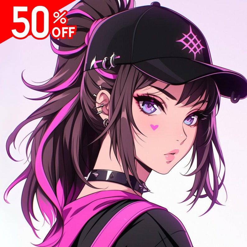 CUSTOM PFP Character Commission, Anime Avatar, Anime Portrait, PFP ...