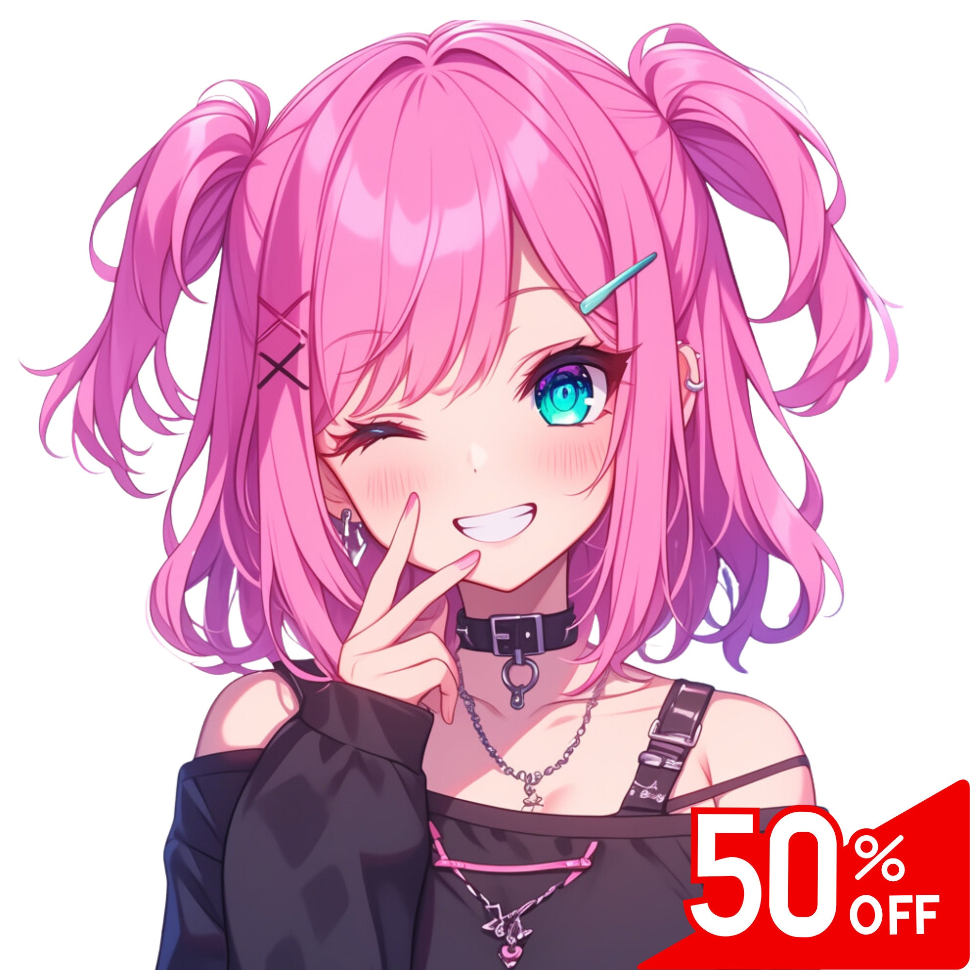 CUSTOM PFP Character Commission, Anime Avatar, Anime Portrait, PFP ...