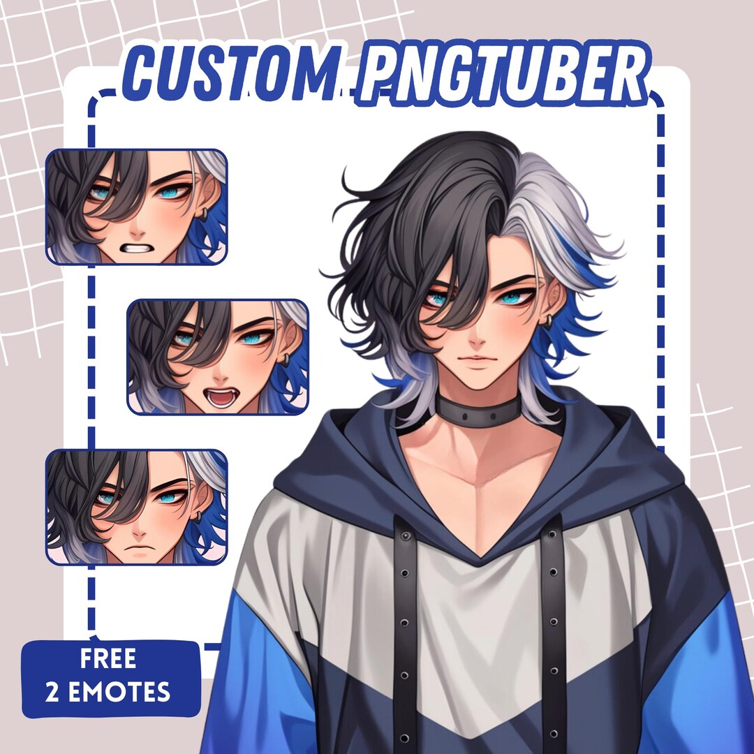 CUSTOM PNGTUBER MODEL | Pngtuber, Png Tuber, Twitch Pngtuber, Pngtuber ...
