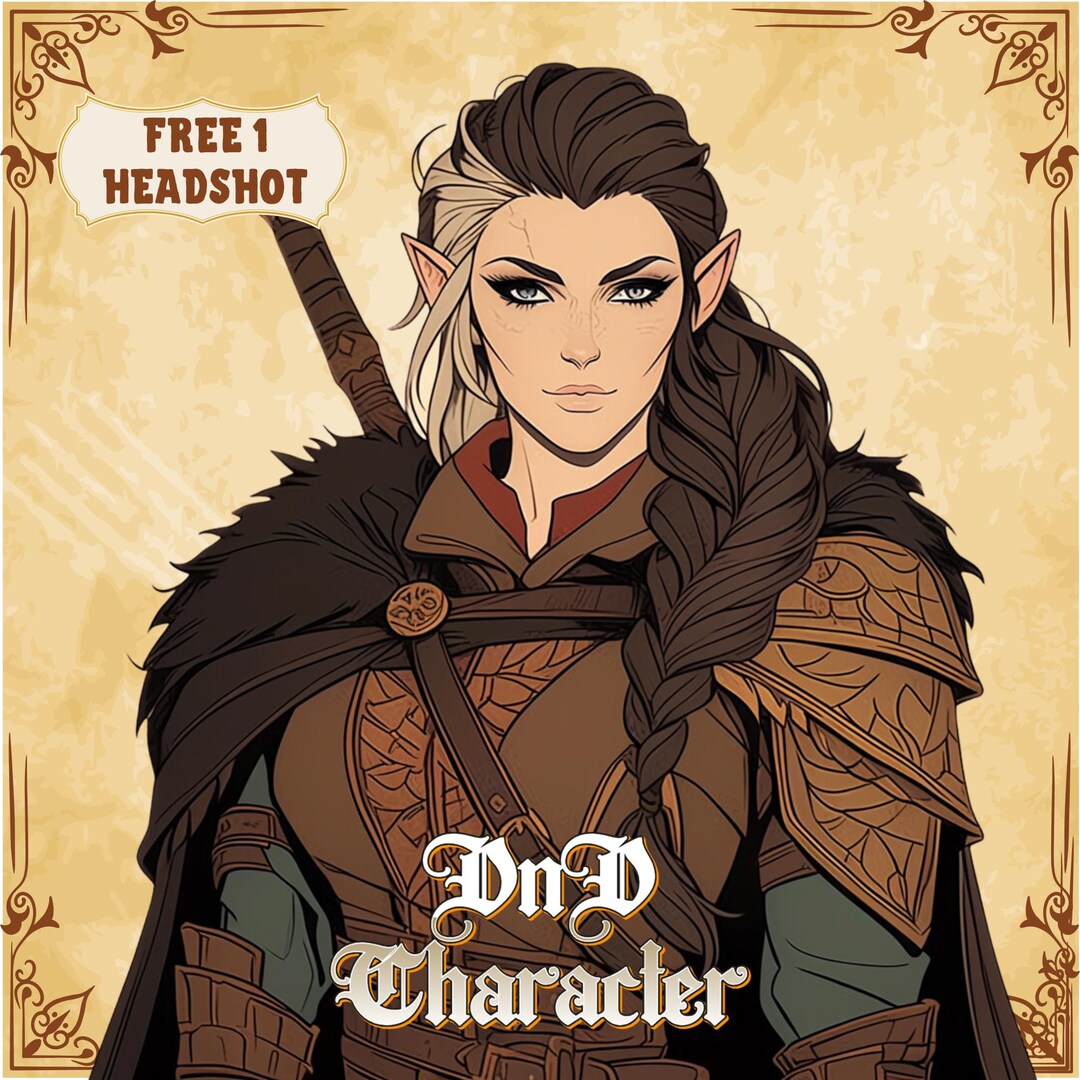 Custom Dnd Character, Custom DND, Dnd Character Commission, Fantasy ...