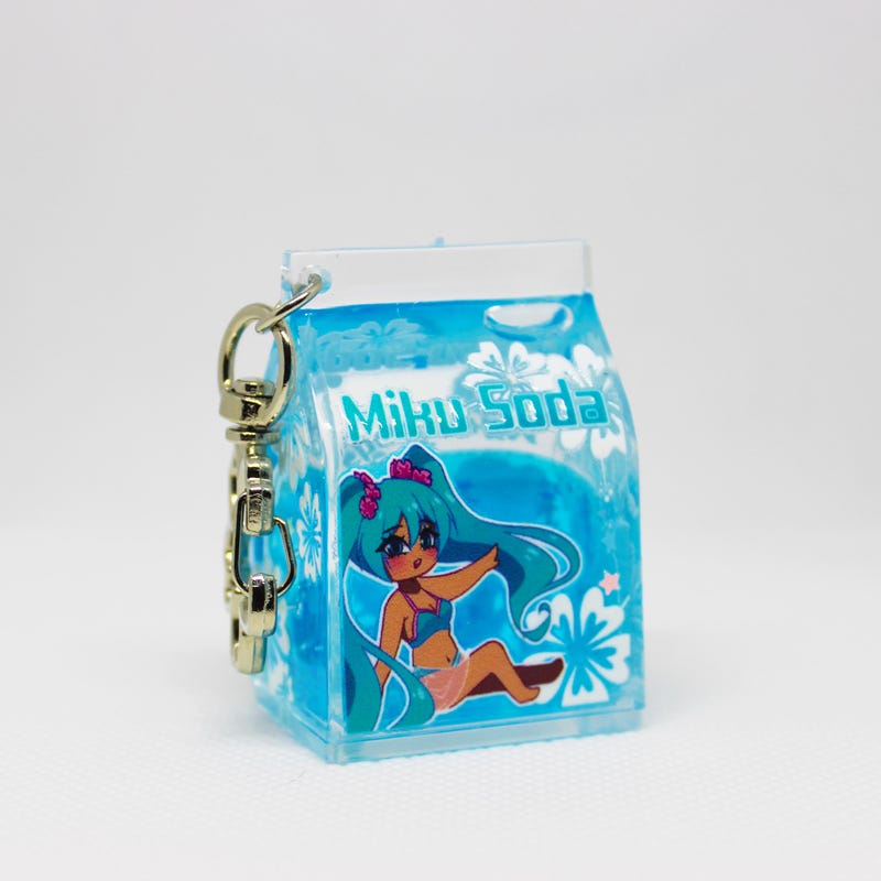 Liquid Keychain - Etsy