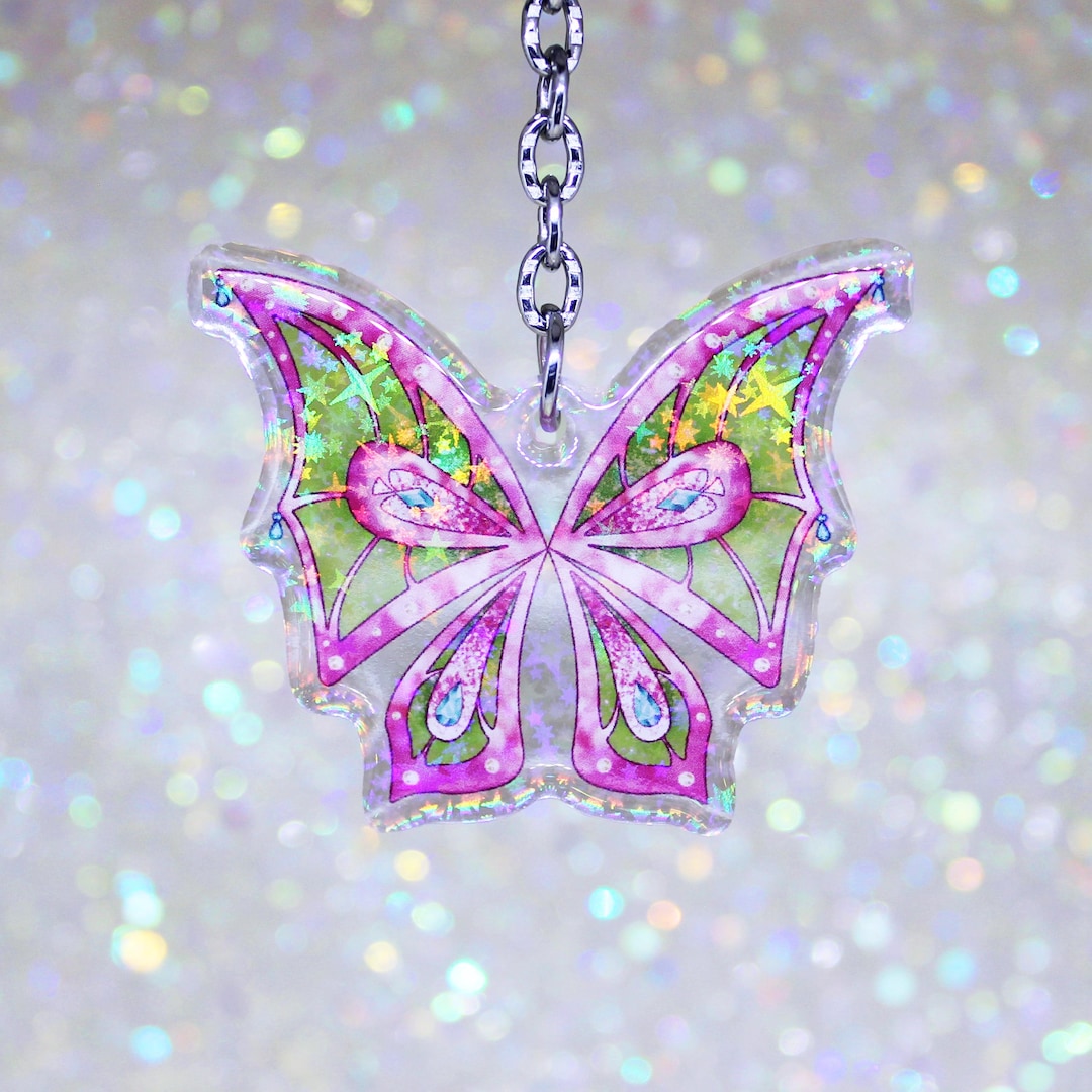 Winx Club Flora - Keychain - Etsy