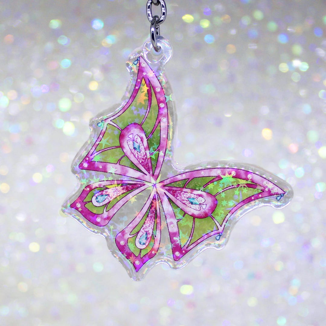 Winx Club Flora Keychain - Etsy