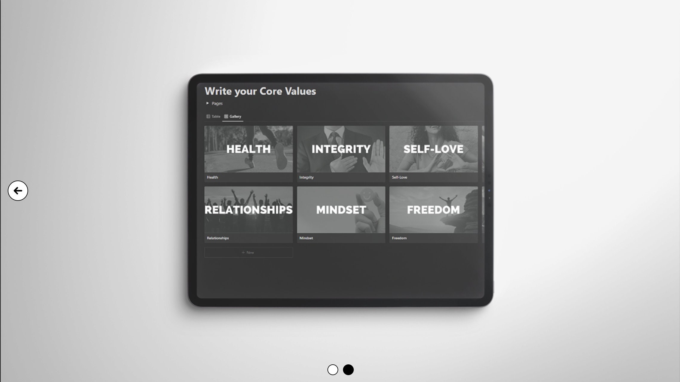 Core Values Notion Template | Identify Your Core Values and Get to Know Yourself Better - Etsy