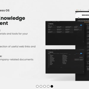 Limitless Business OS Notion Template | All in One Solution for Businesses, Notion Planner, Task ...