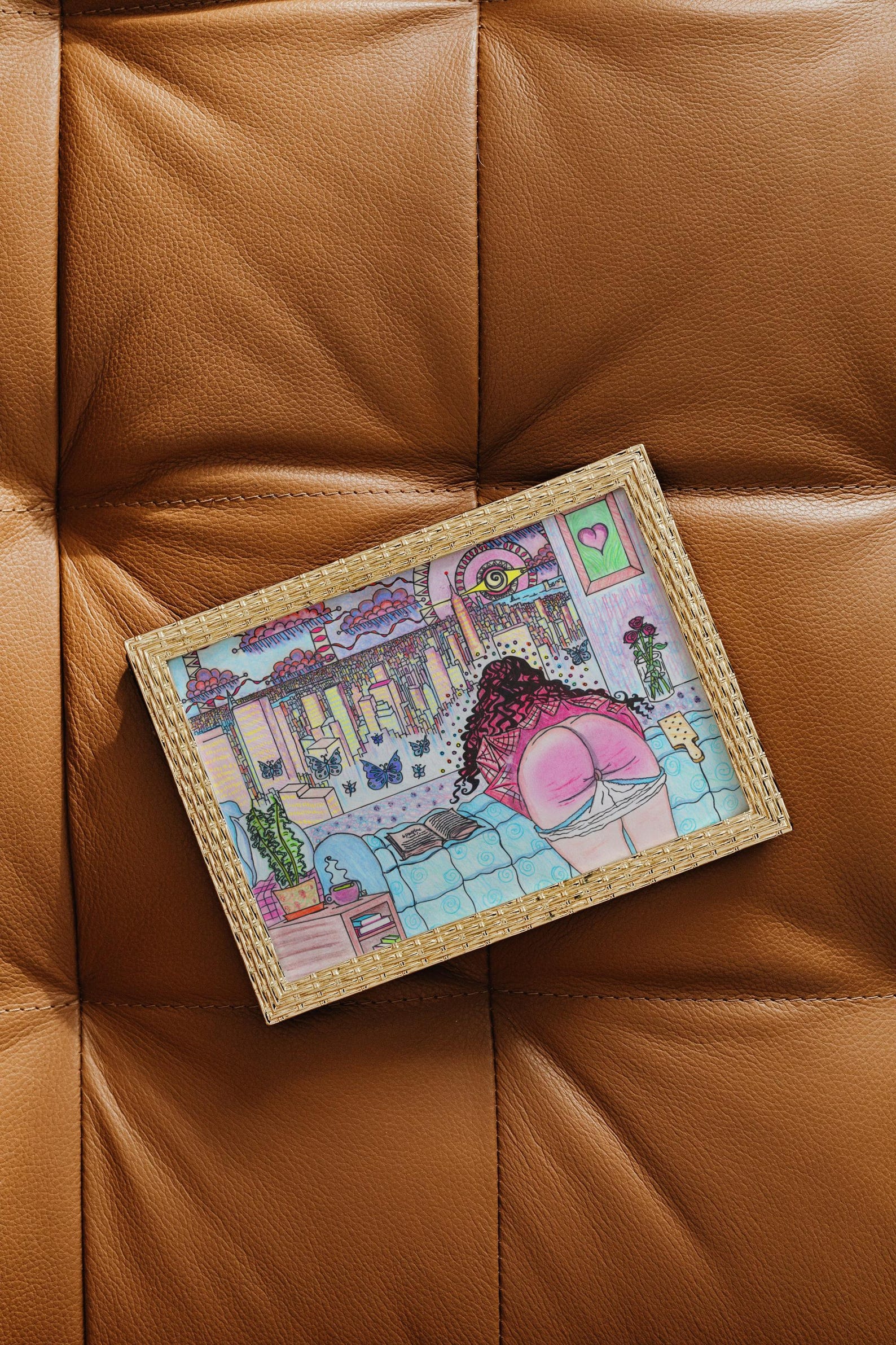 Spanking Art Print: "new York Dreams" - Etsy