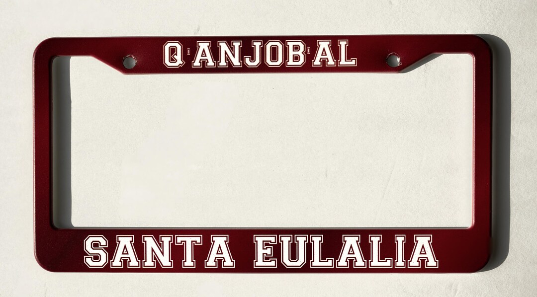 Car, Carro, License Plate, Placas, Kanjobal, Qanjobal, Txajul Ewul - Etsy