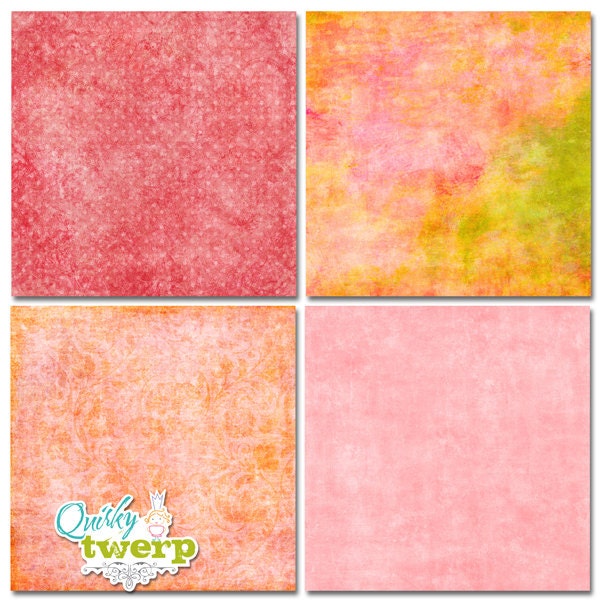 Pink Crush Digital Scrapbook Kit - Etsy