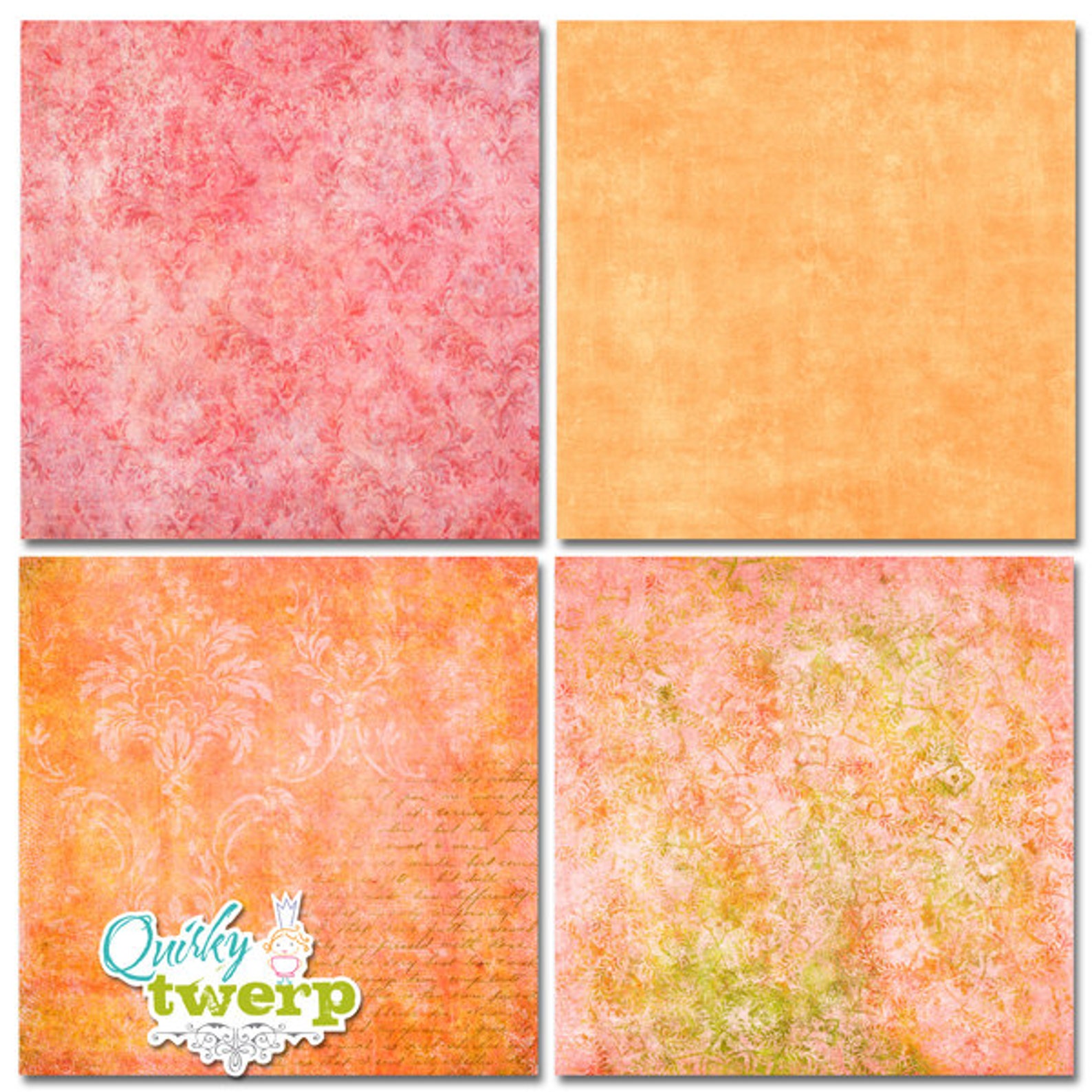 Pink Crush Digital Scrapbook Kit - Etsy