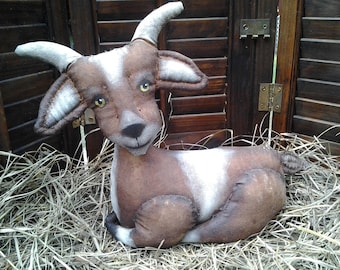 PATTERN Primitive Folk Art Fawn Baby Deer Pattern - Etsy