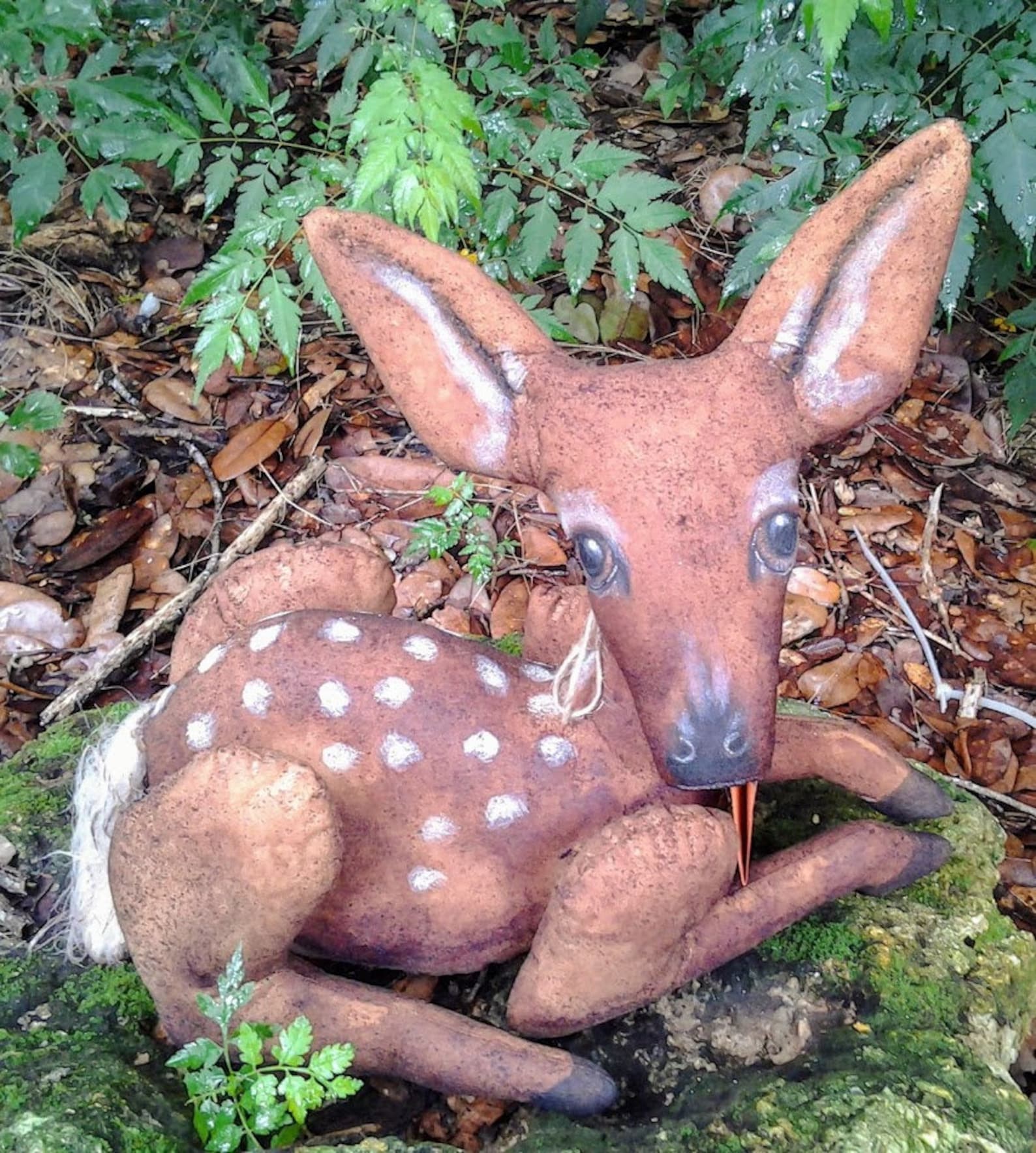 PATTERN Primitive Folk Art Fawn Baby Deer Pattern ~ - Etsy