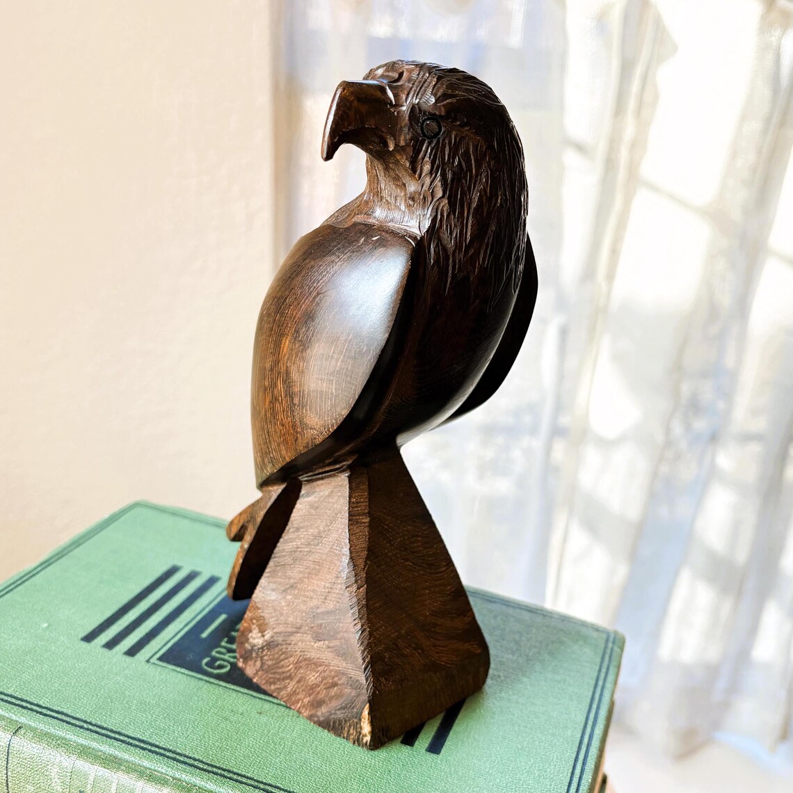 Vintage Hand Carved Ironwood Bird Sculpture, Signed Marcel - Etsy