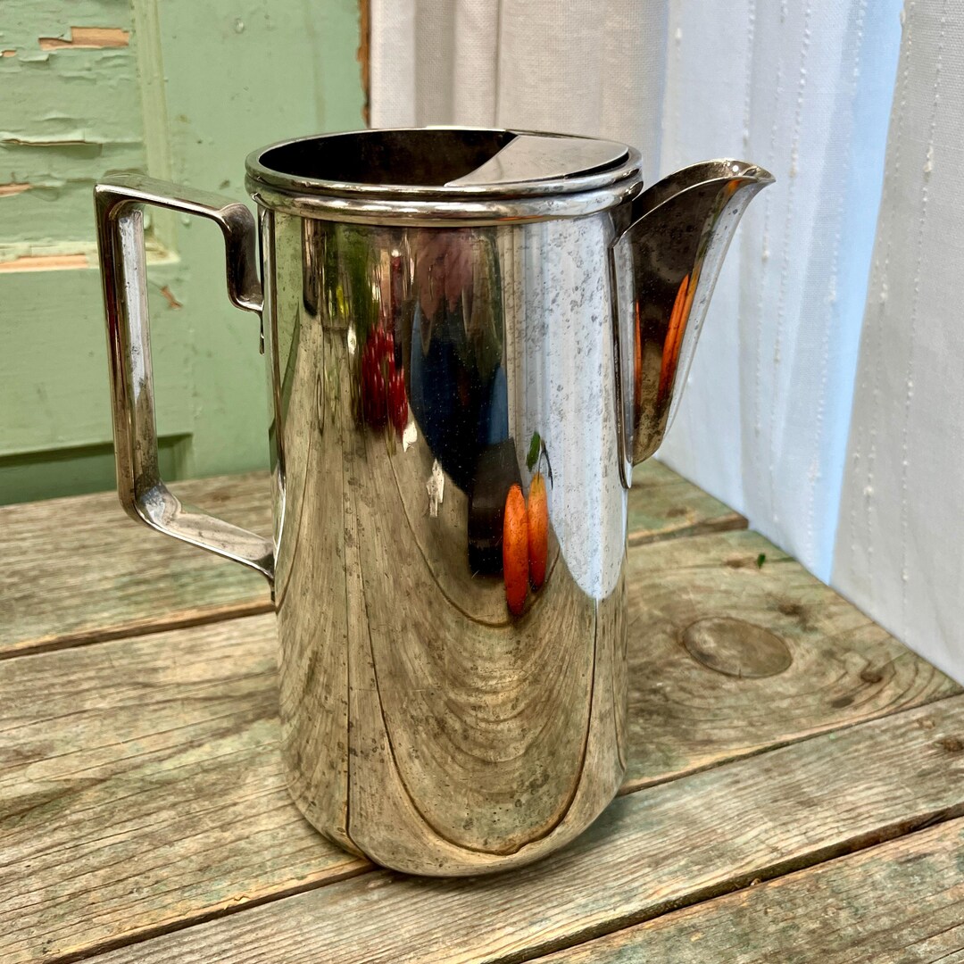 Vintage Silver Plate Water Pitcher, Oneida Community Pitcher Style, No ...