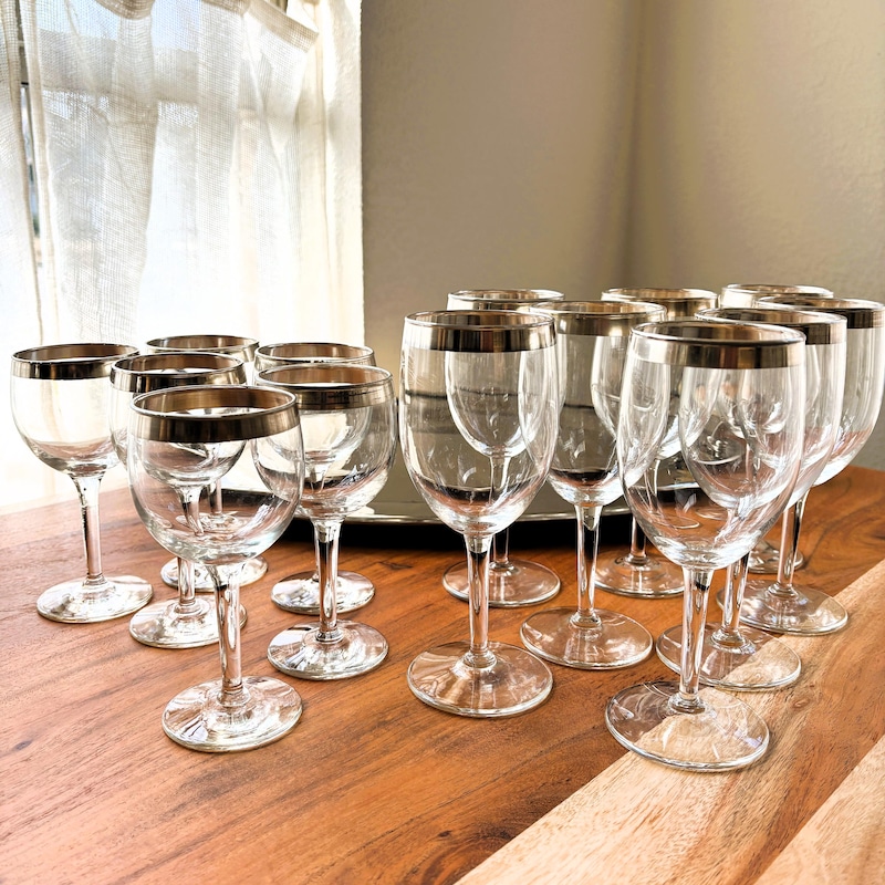Silver Rim Glasses - Etsy