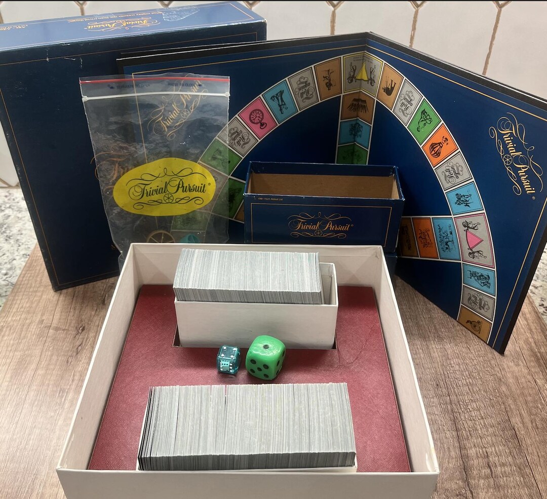 Vintage Trivial Pursuit – Master Game Genius Edition No. 7 (1981 ...