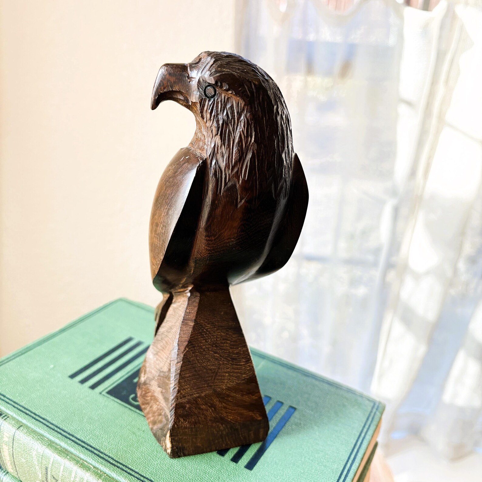 Vintage Hand Carved Ironwood Bird Sculpture, Signed Marcel - Etsy