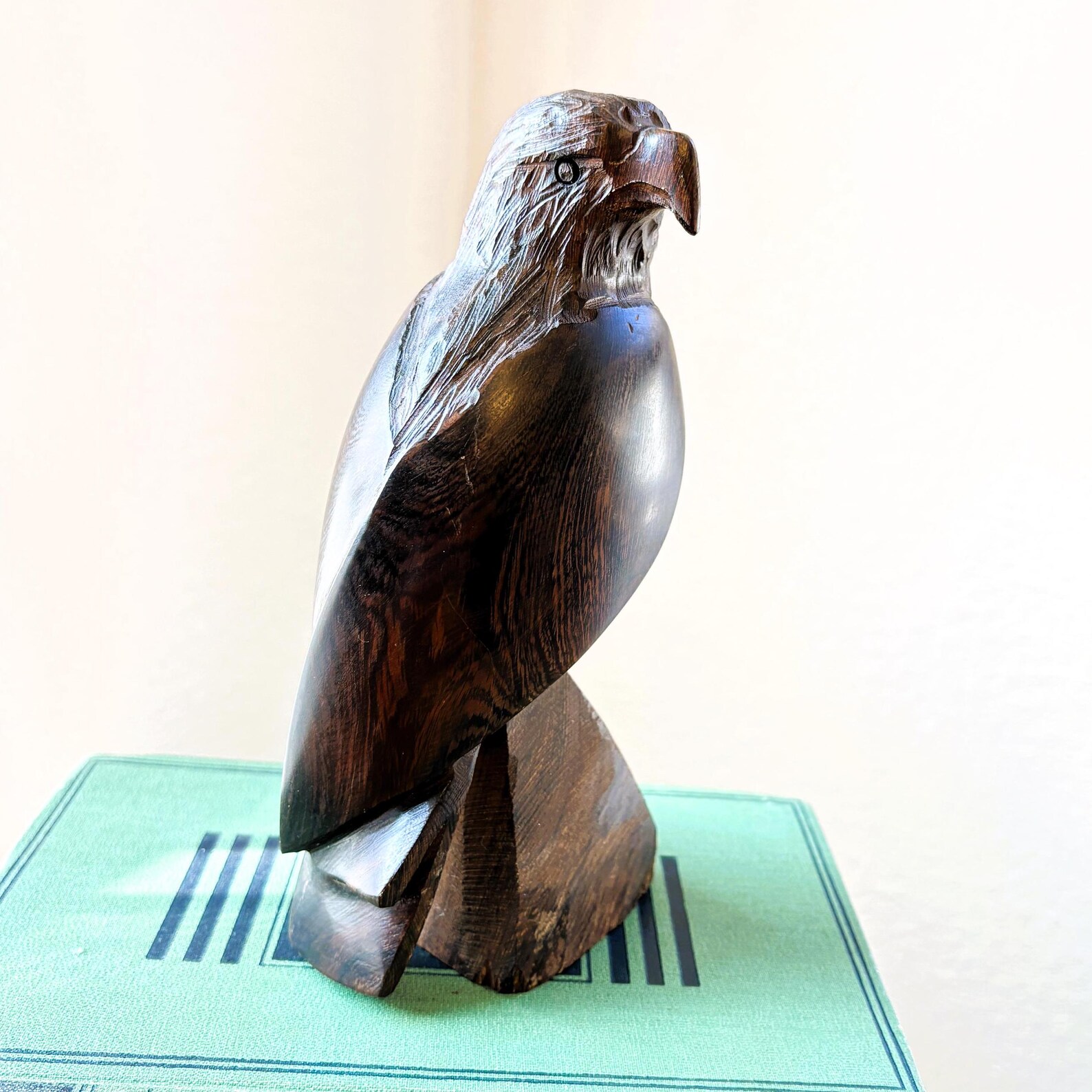 Vintage Hand Carved Ironwood Bird Sculpture, Signed Marcel - Etsy