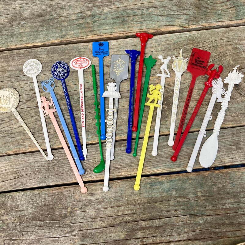 Tiki Swizzle Sticks - Etsy