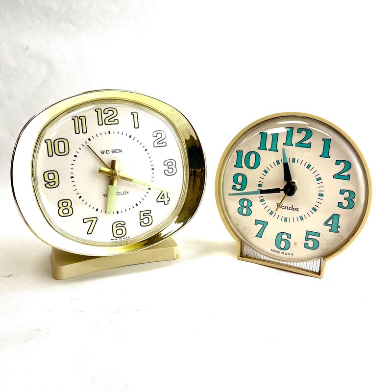Vintage Travel Clock - Etsy