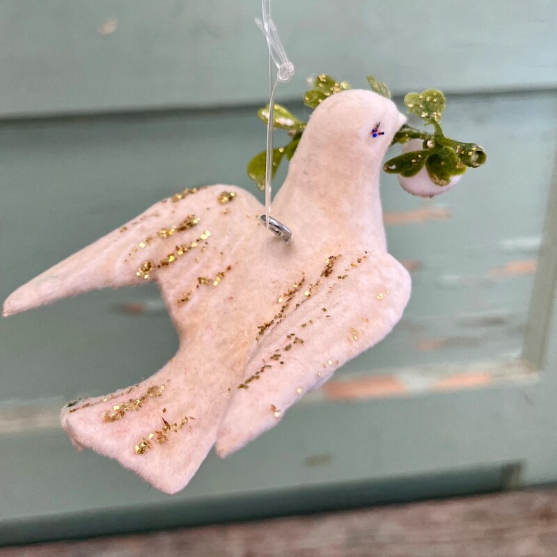 Felted Dove - Etsy