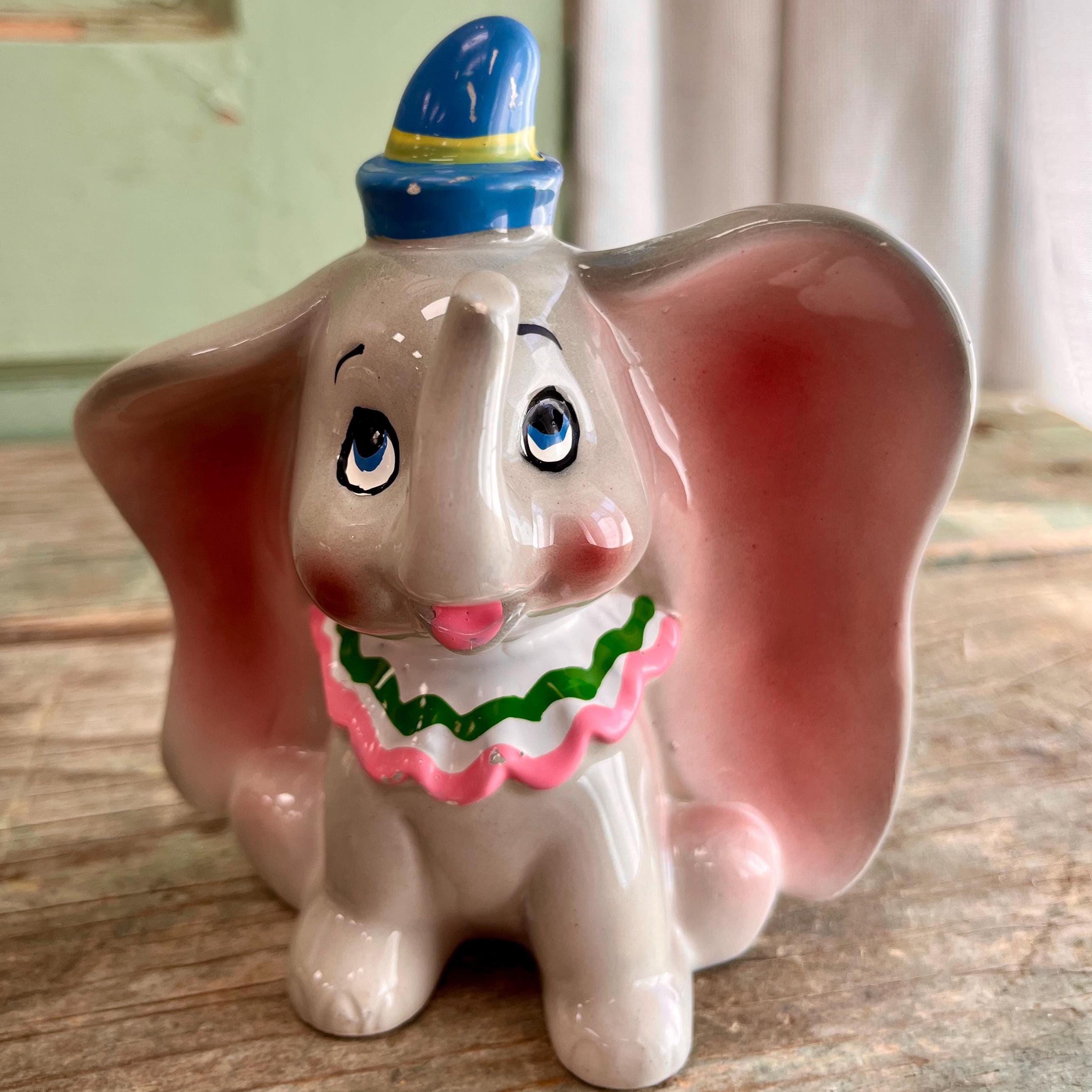Vintage Dumbo Figurine 5 Tall, Porcelain, Walt Disney Productions ...