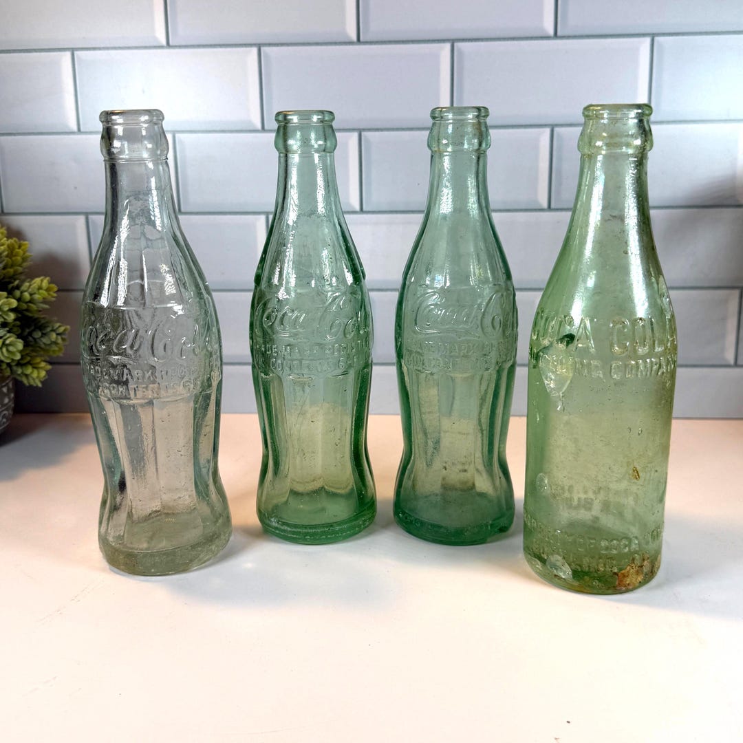 Rare Antique Coca-cola Bottle: 1915 Duquoin IL, Hobbleskirt Design - Etsy