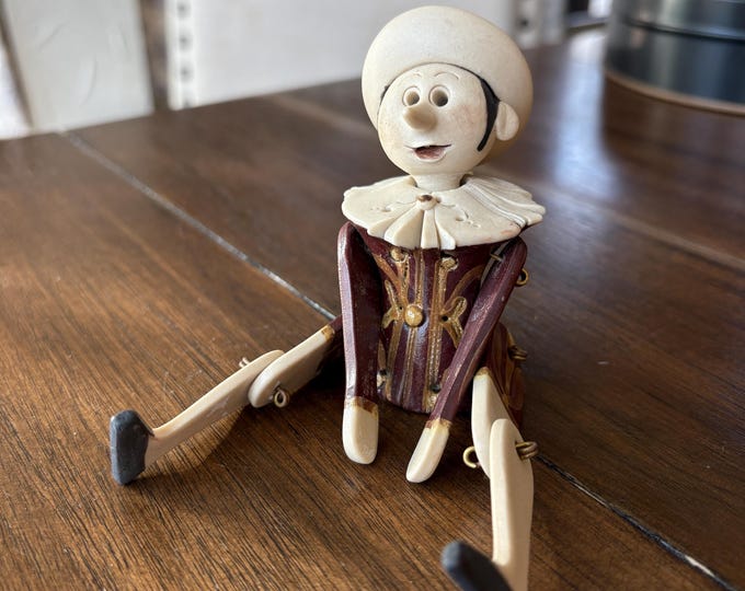 Federico Fabbrini I Pupi Jester Figurine Laboratorio Pesaro Italy ...