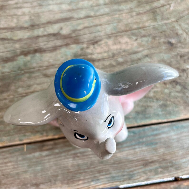 Vintage Dumbo Figurine 5 Tall, Porcelain, Walt Disney Productions ...