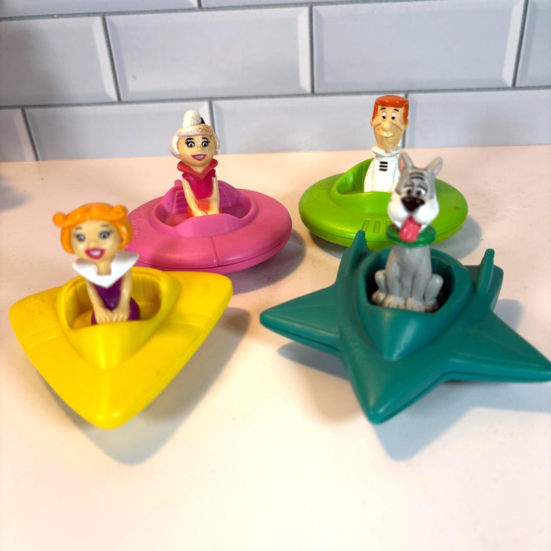 Vintage 1989 the Jetsons Wendy's Kids Meal Toy Set! - Etsy
