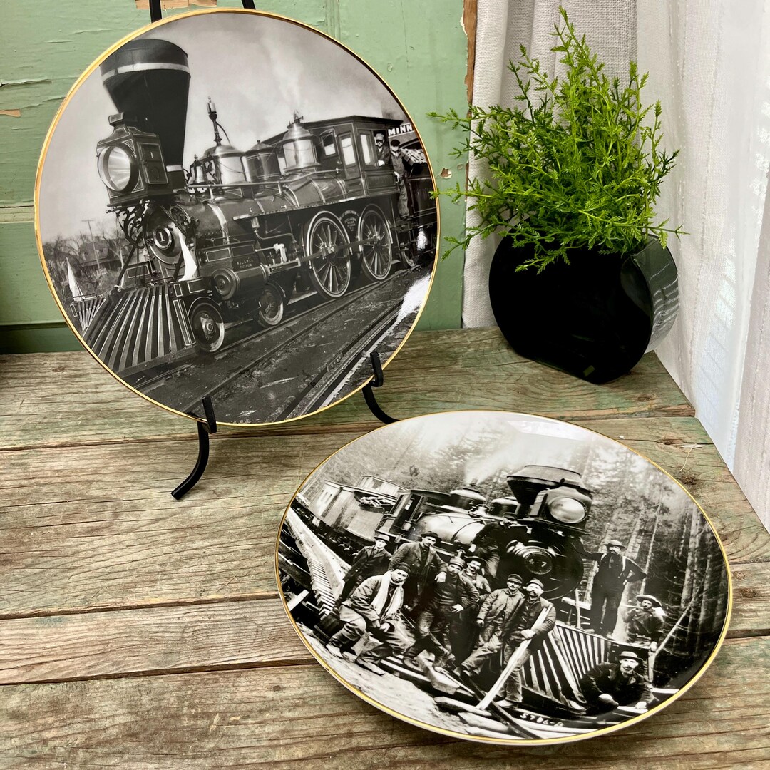 BNSF Commemorative Plates, - Etsy
