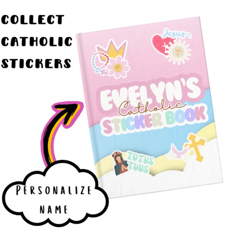 Catholic Stickers - Etsy