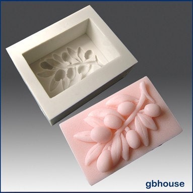Olive Soap Mold Detail of High Relief Sculpture Silicone - Etsy