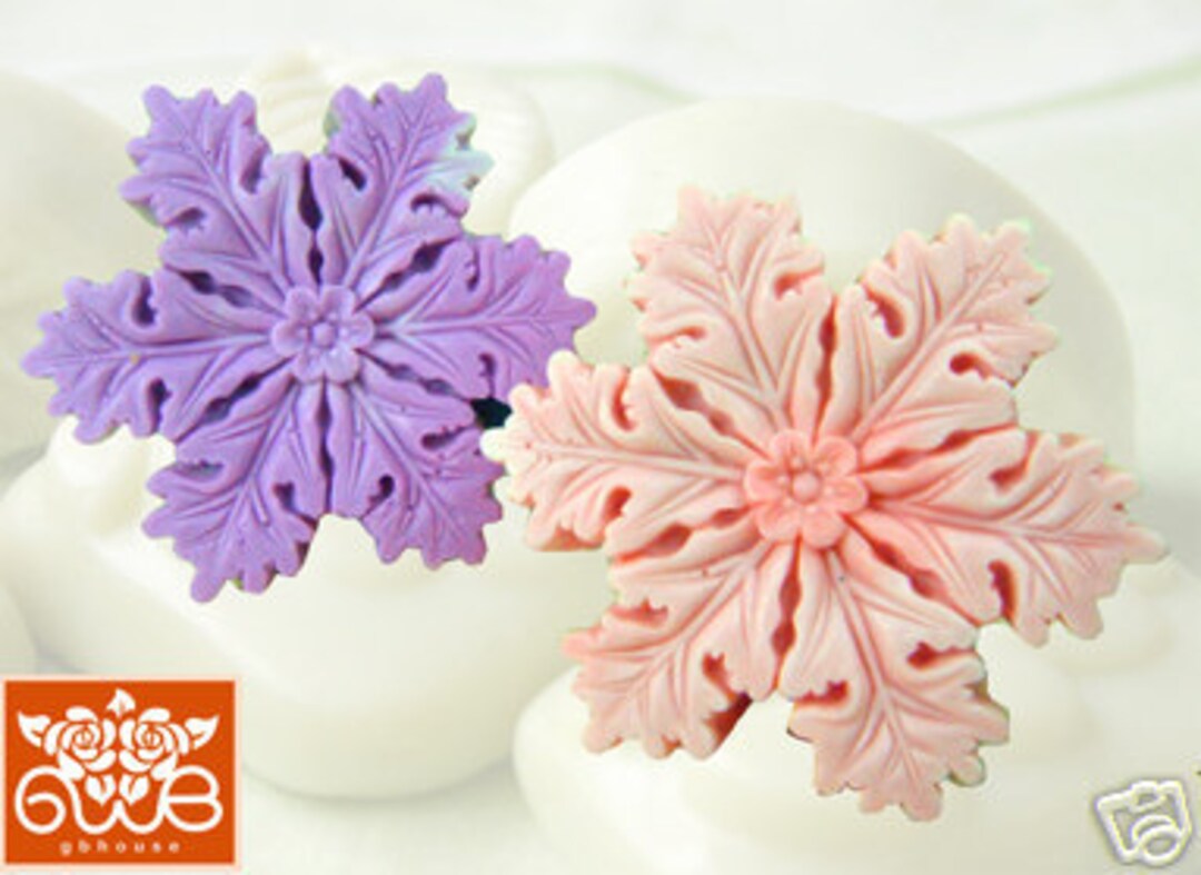 Silicone Soap / Floating Candle Mold - Snowflake 1 - Free Shipping - Etsy