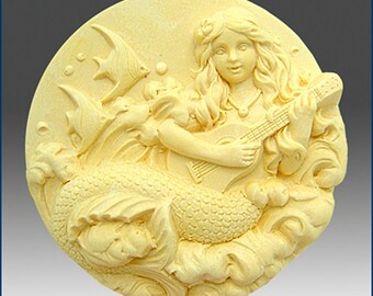 Mermaid Relief Sculpture - Etsy