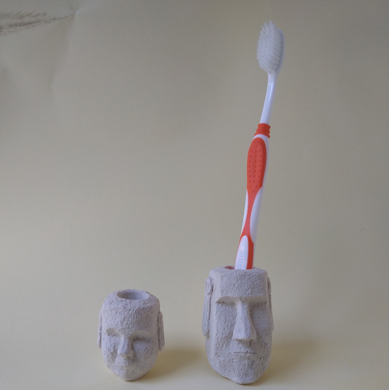 Moai Statue of Easter Island Parent and Child Tooth Brush - Etsy Canada