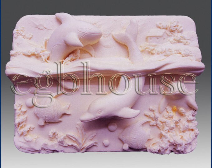 2D Silicone Soap Mold Ocean Life - Etsy