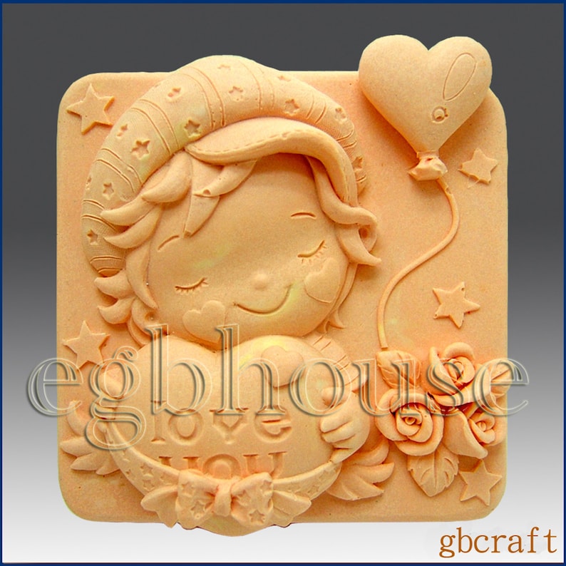 2D Silicone Soap/polymer Clay/cold Porcelain Clay/plaster - Etsy