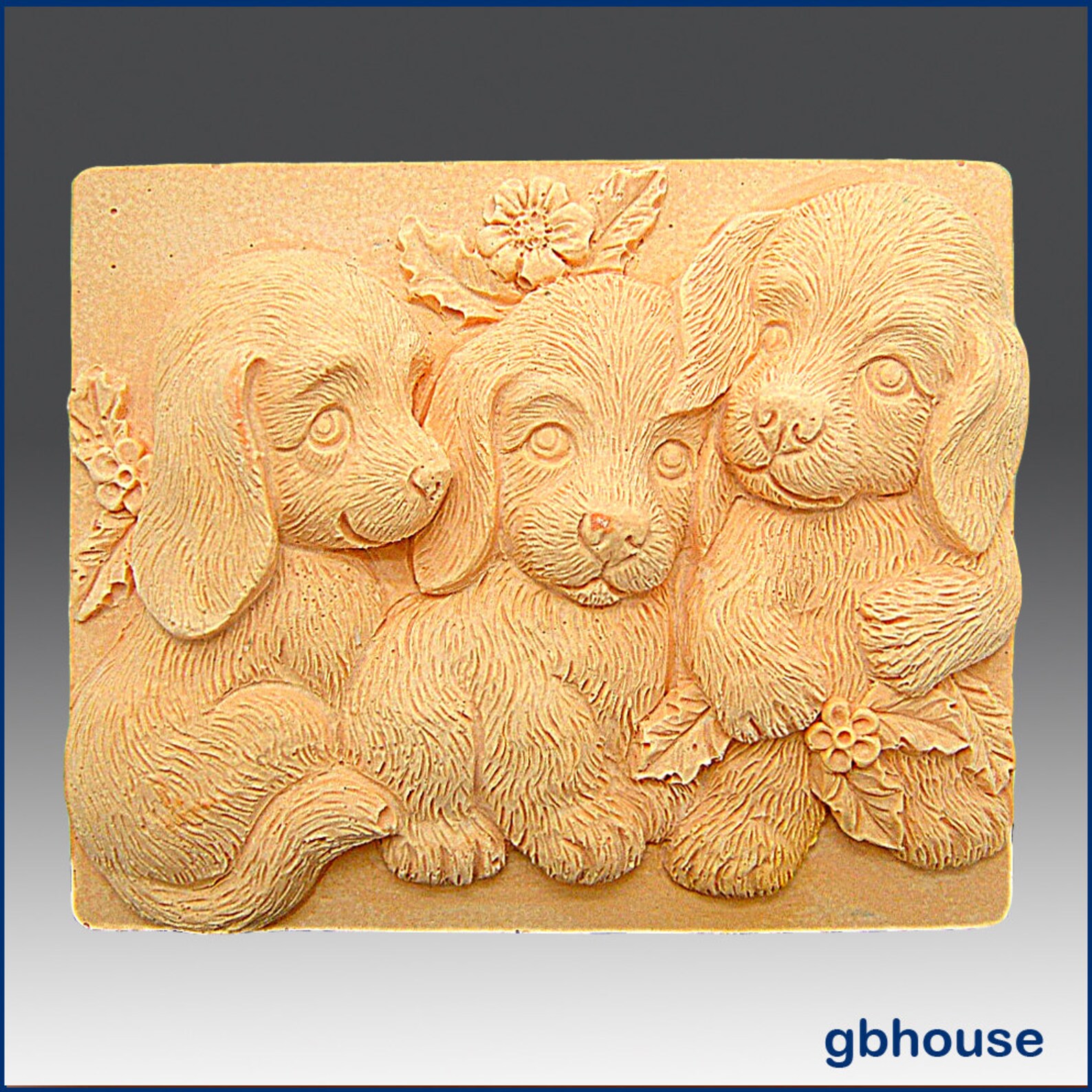 2D Silicone Soap/polymer Clay/cold Porcelain Clay/plaster Mold - Etsy