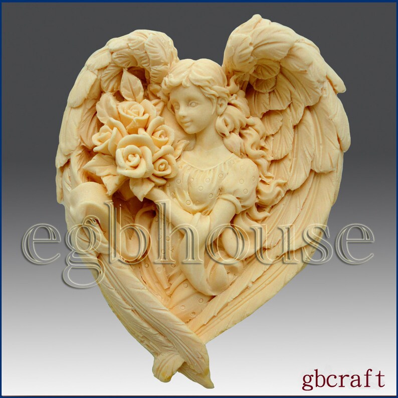 2D Soap Silicone Mold Angel of the Seasons Spring - Etsy Hong Kong