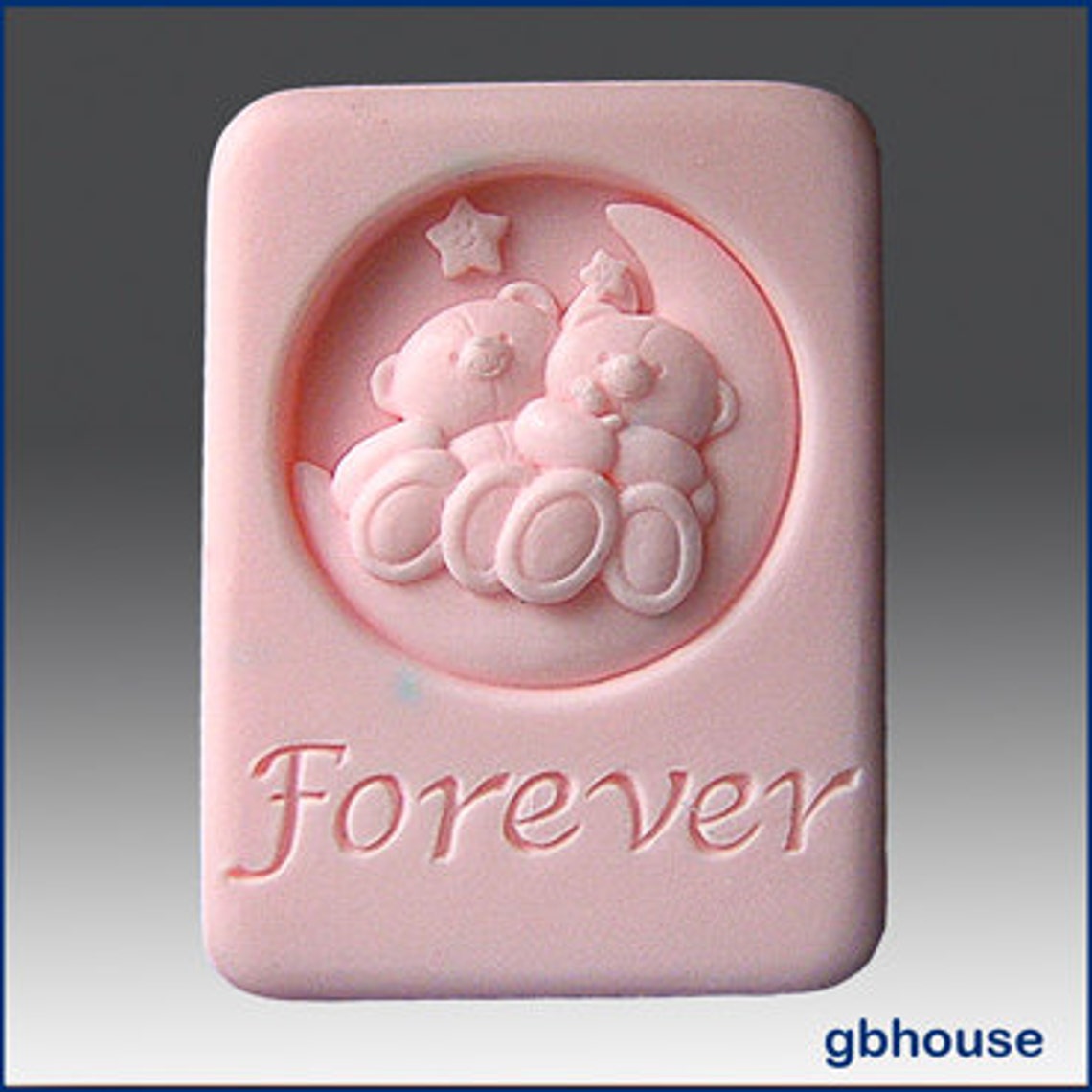 2D Silicone Soap/polymer Clay/cold Porcelain Clay/plaster Mold - Etsy